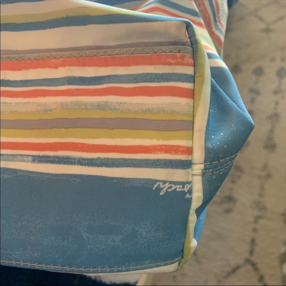 Coach | Bags | Coach Beach Multi Stripe Tote | Poshmark